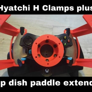 Logitech G29, G920, G923, Paddle Shifter Extenders for Deep Dish Wheel ...