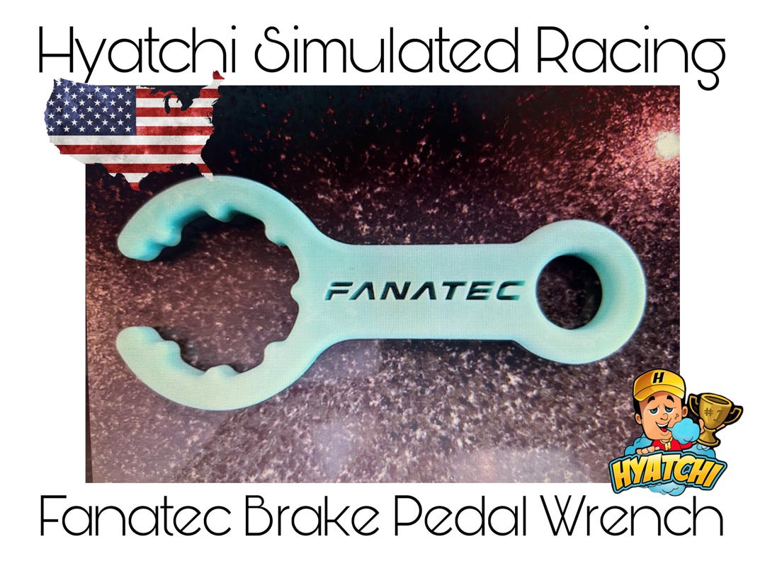 Fanatec Brake Preload Pedal Wrench, Simracing Gift. - Etsy