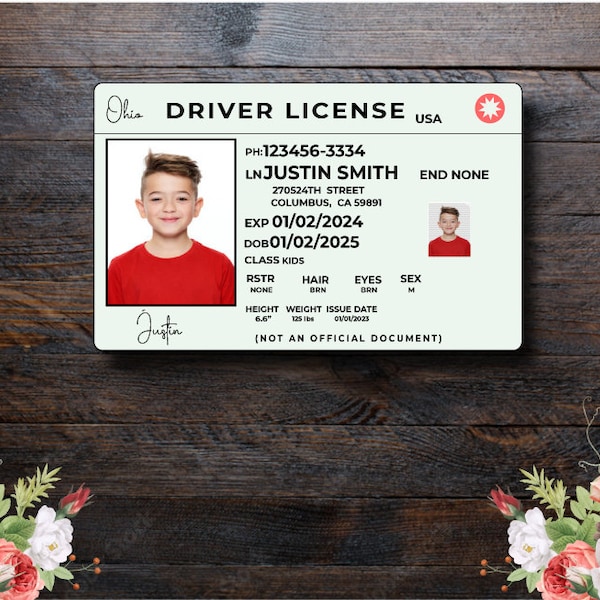 Drivers License Cake - Etsy