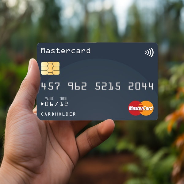 Debit Card Business Card - Etsy