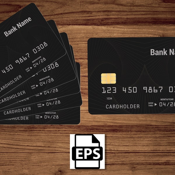 Fake Credit Card - Etsy