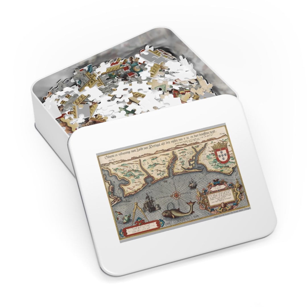 Puzzle: 16th Century Portugal Map - Casa Dos Jacintos Jigsaw Puzzle ...