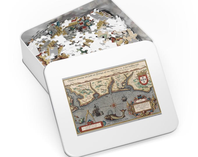 Portugal Landkarte Puzzle - Landkarte von Portugal - Portugal Landkarte ...
