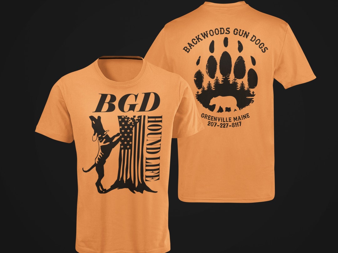 BGD Men's Classic Tee, Bear Hunting Shirt, Maine Business, Gifts for ...