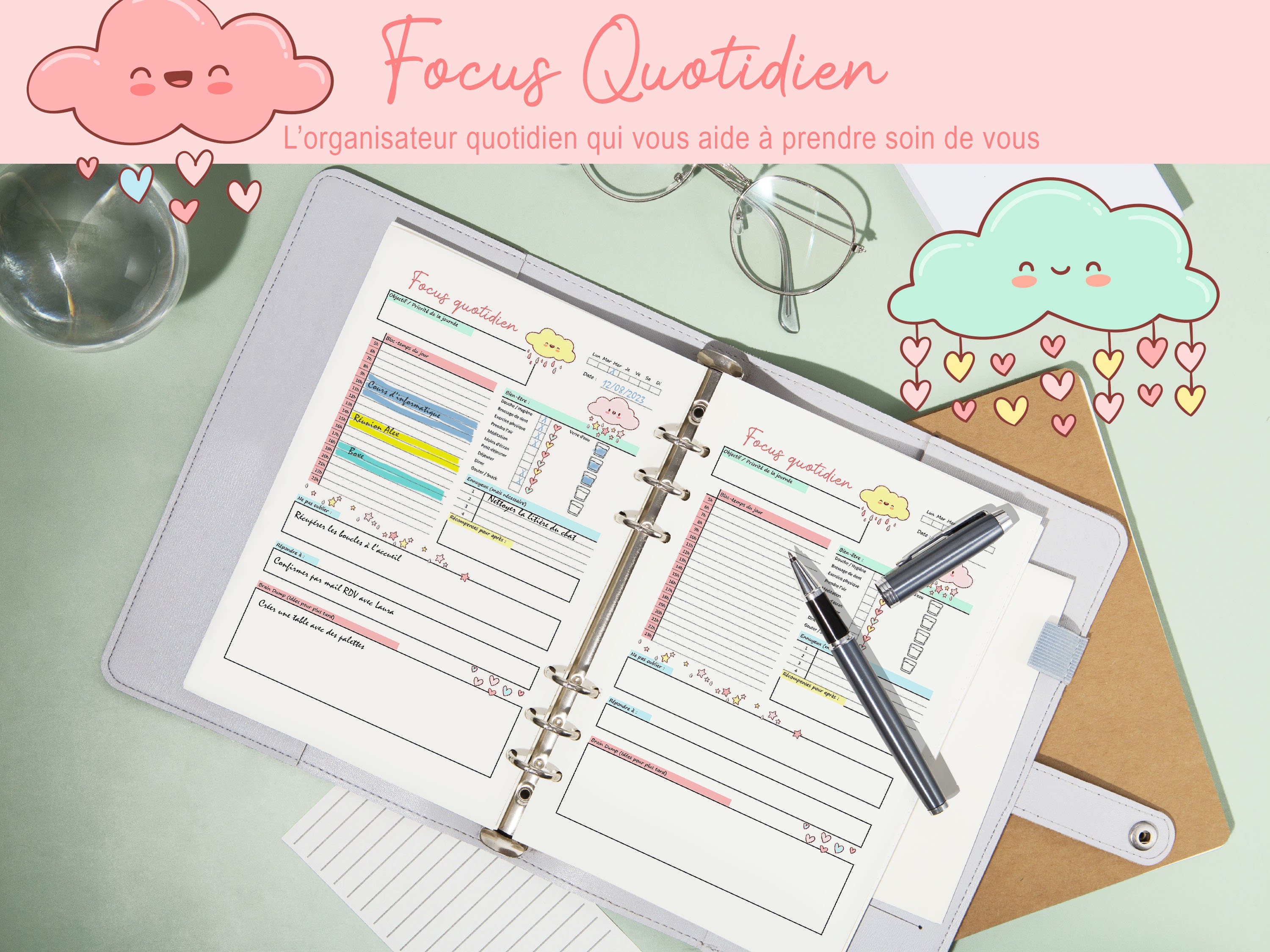 Organisateur de temps, Planificateur en français, Lutte contre la ...