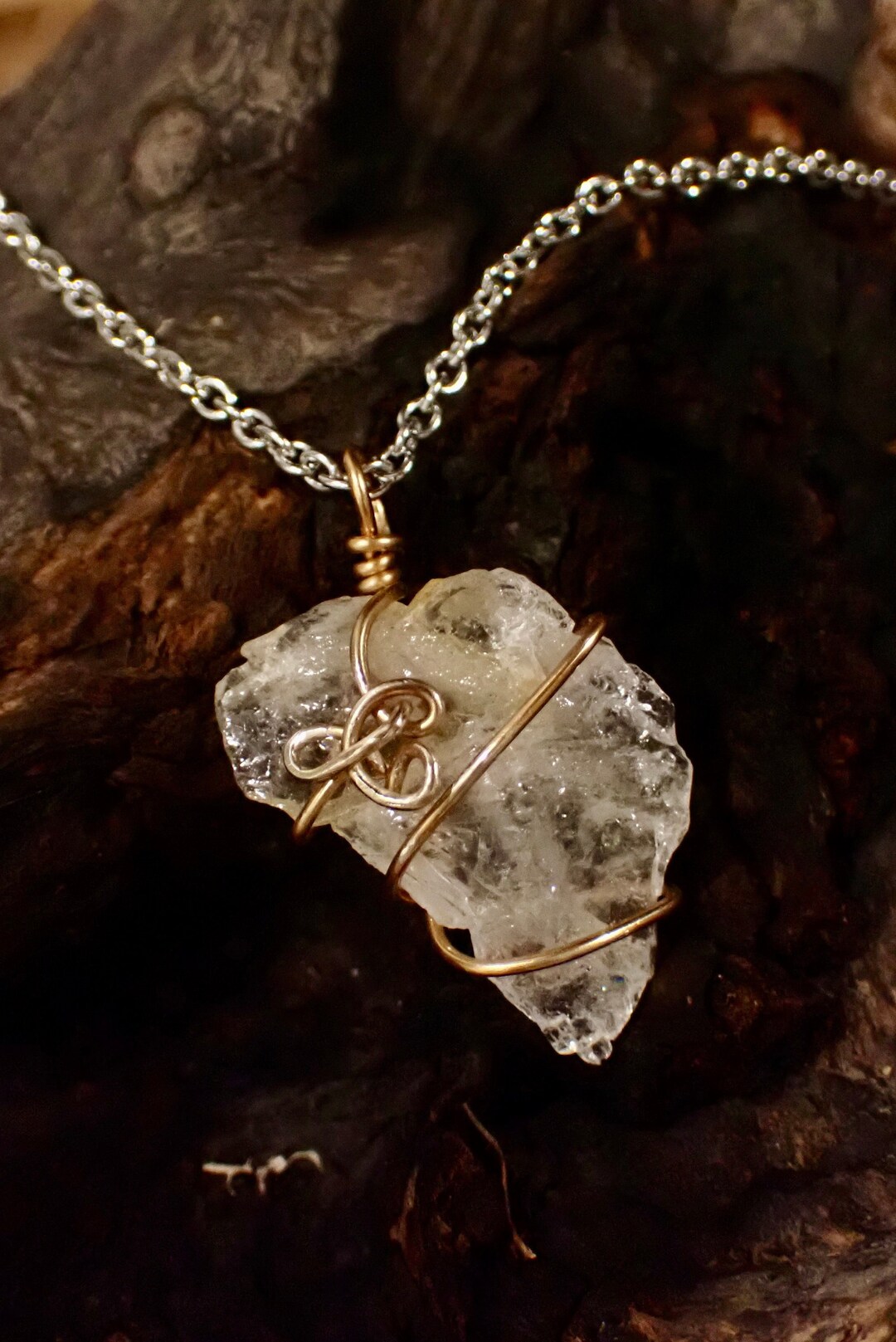 Chesapeake Bay Shocked/impact Quartz Pendant *SUPER RARE* - Etsy