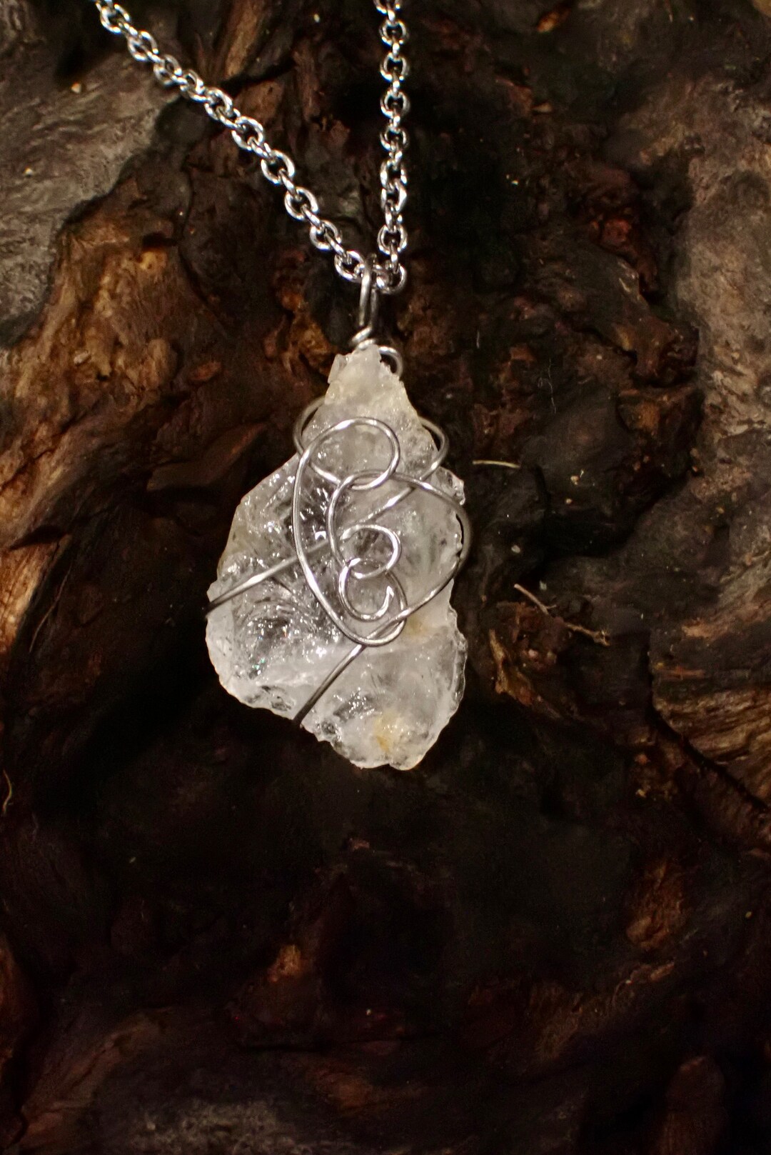 Chesapeake Bay Shocked/impact Quartz Pendant *SUPER RARE* - Etsy