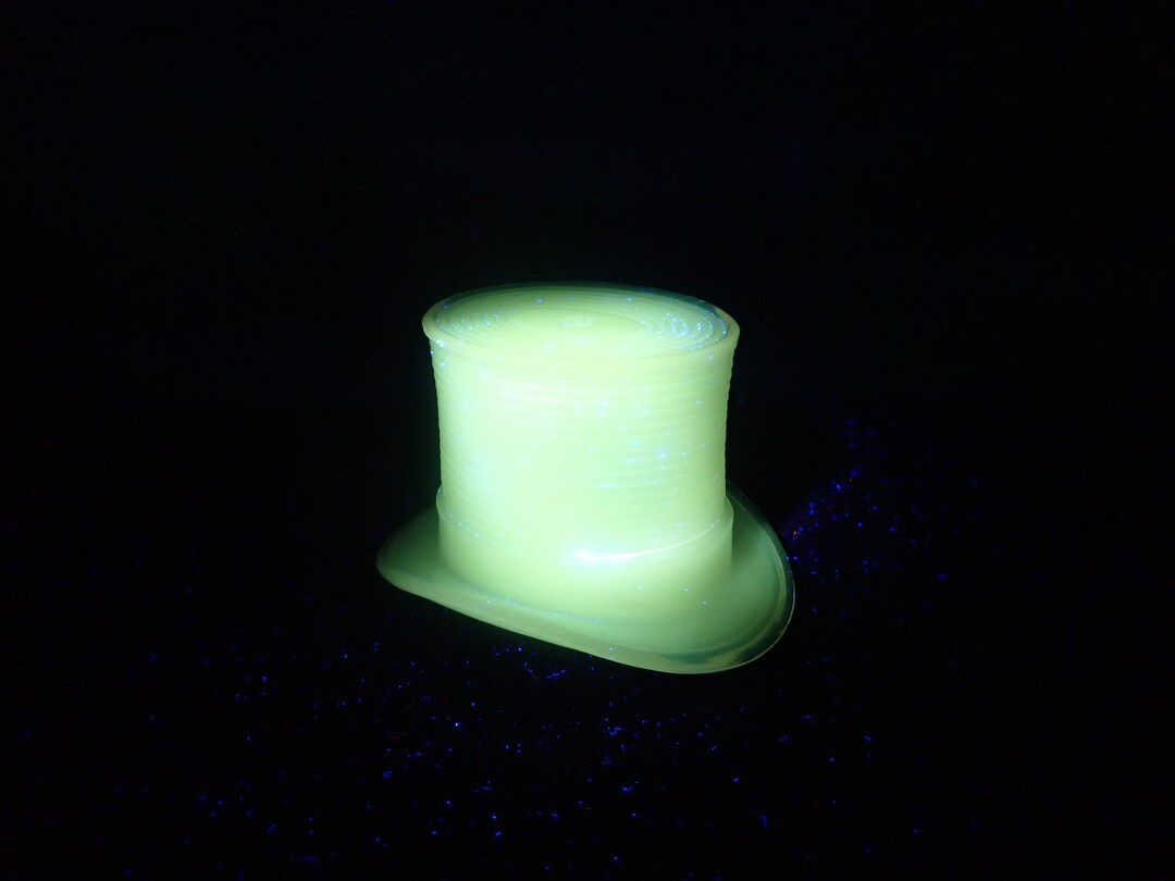 Vintage EAPG Milk Glass Top Hat - Etsy