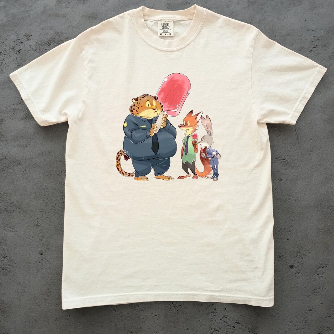 Unisex Disney Zootopia Shirt, Disneyland Shirt, Disney Trip Tee, Retro ...