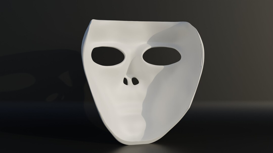 Human Mask 3d Stl file For 3d PRinter Masquerade mask stl - Etsy Portugal