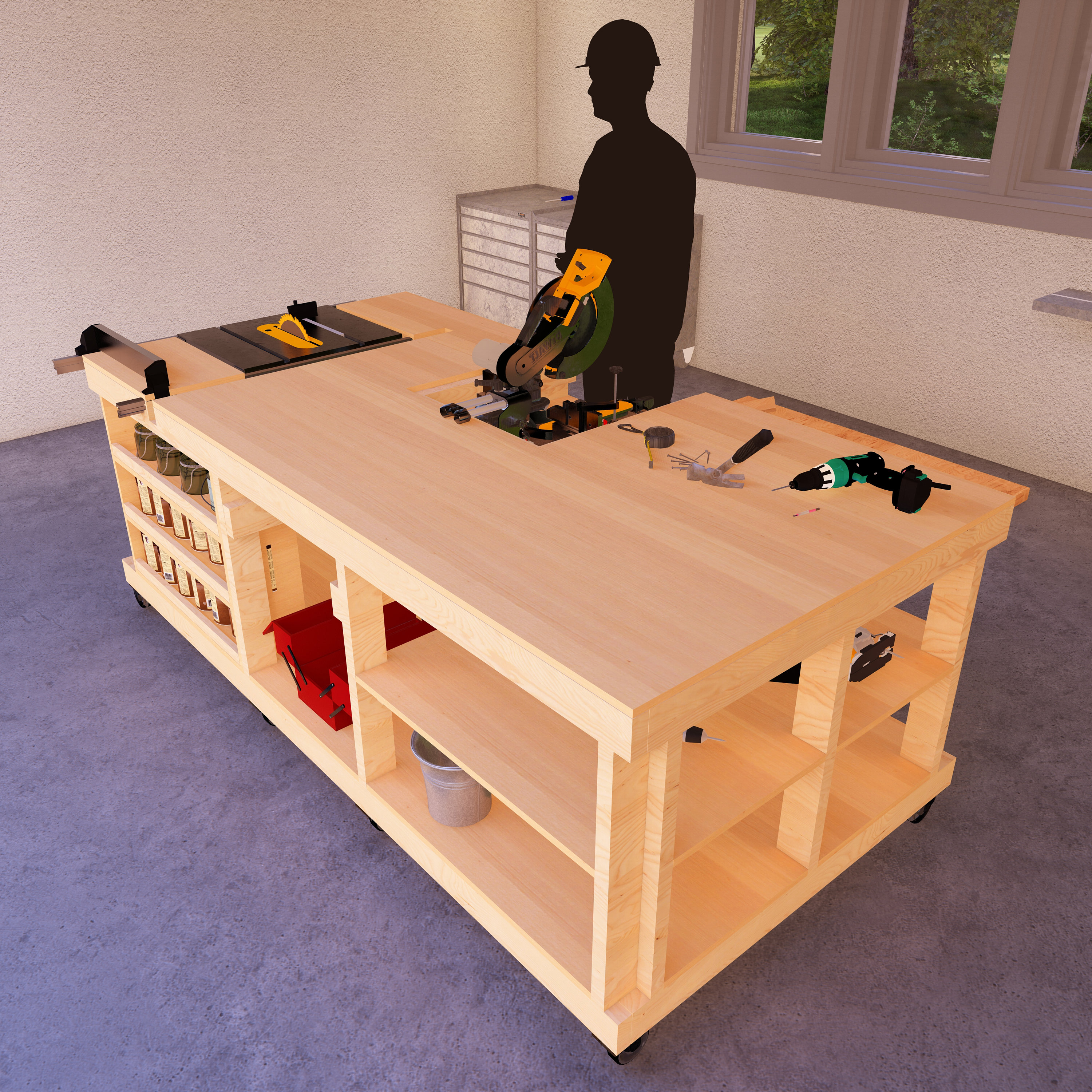 Woodworking Bench Plans Comprehensive DIY Blueprint, Expertly Designed ...