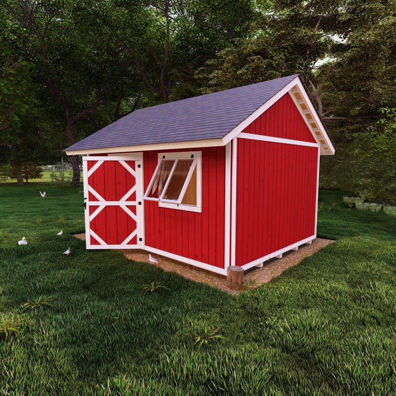 DIY 16x12 Wooden Shed Plans, Create Your Own Shed With Our DIY Plans ...