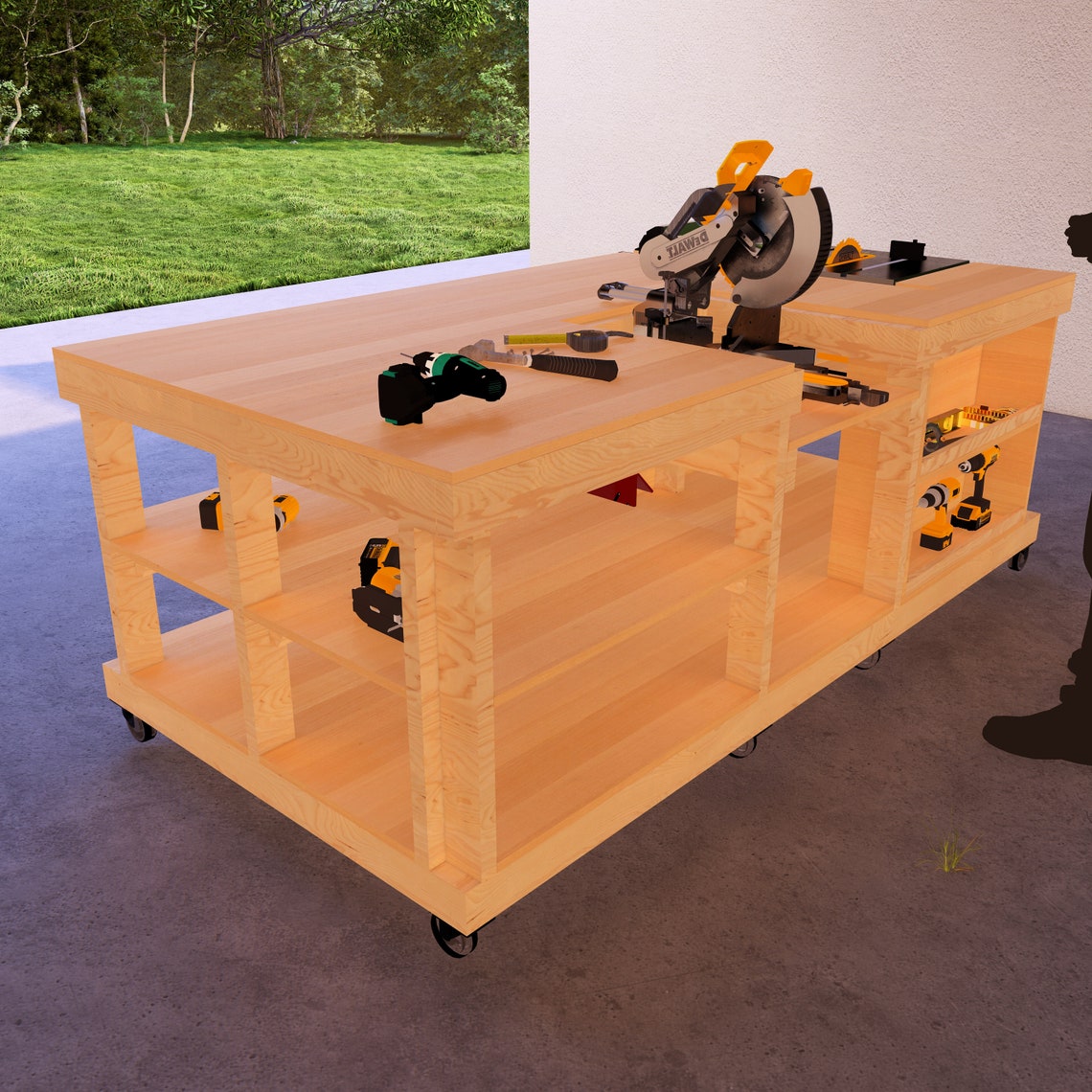 Woodworking Bench Plans Comprehensive DIY Blueprint, Expertly Designed ...