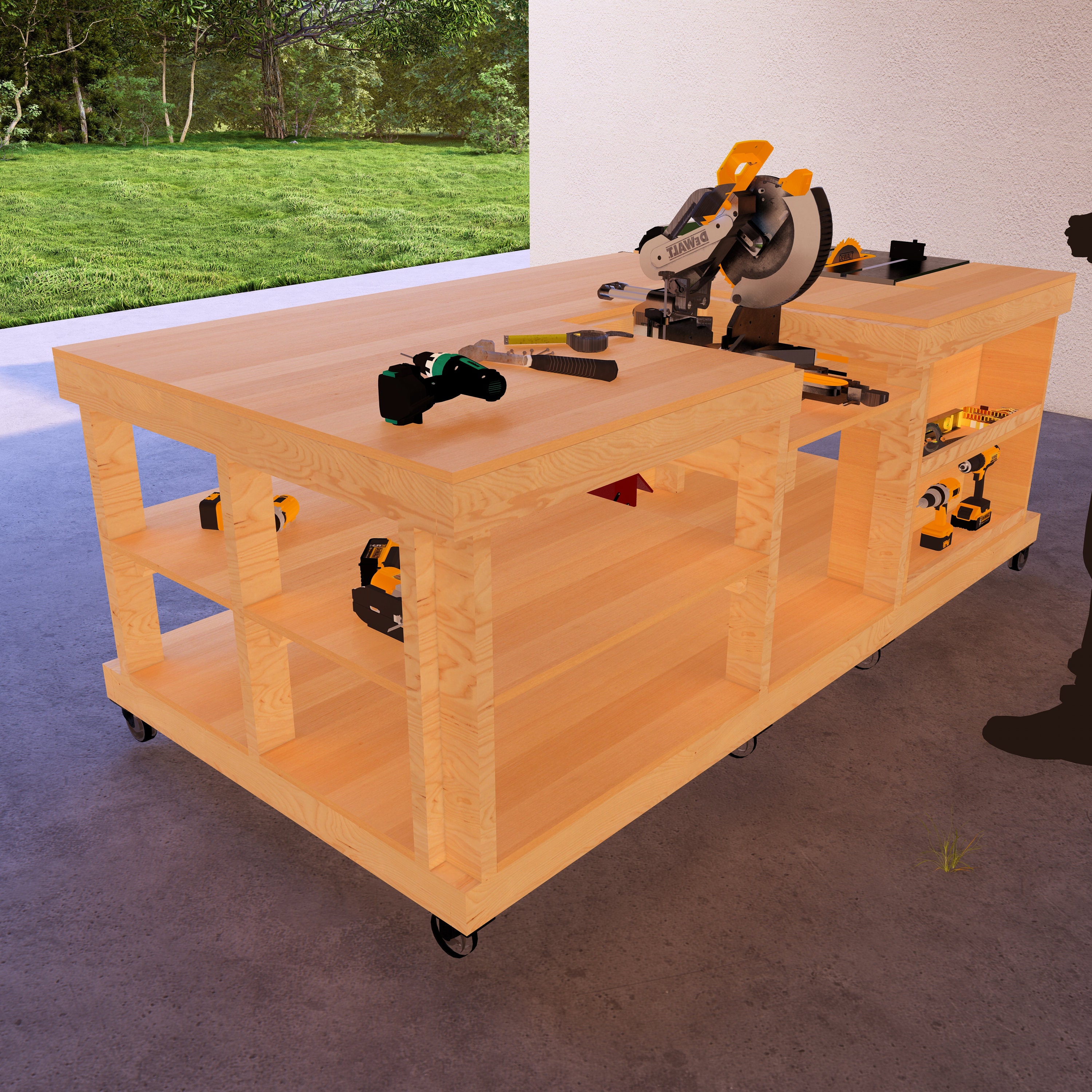 Woodworking Bench Plans Comprehensive DIY Blueprint, Expertly Designed ...