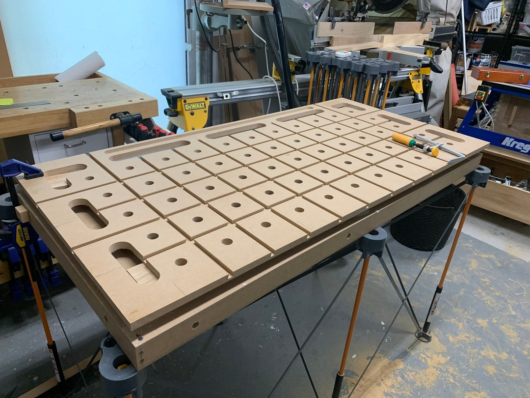Multi-function Table MFT / Perforated Grid Plate MDF - Etsy