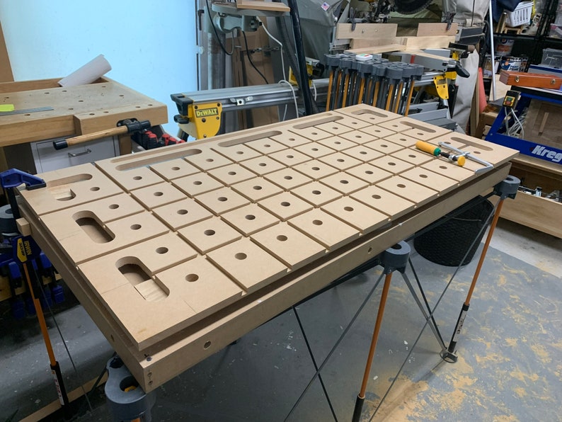 FESTOOL MFT/3 Sized Multi-function Table / Perforated Grid Plate - 1102 ...