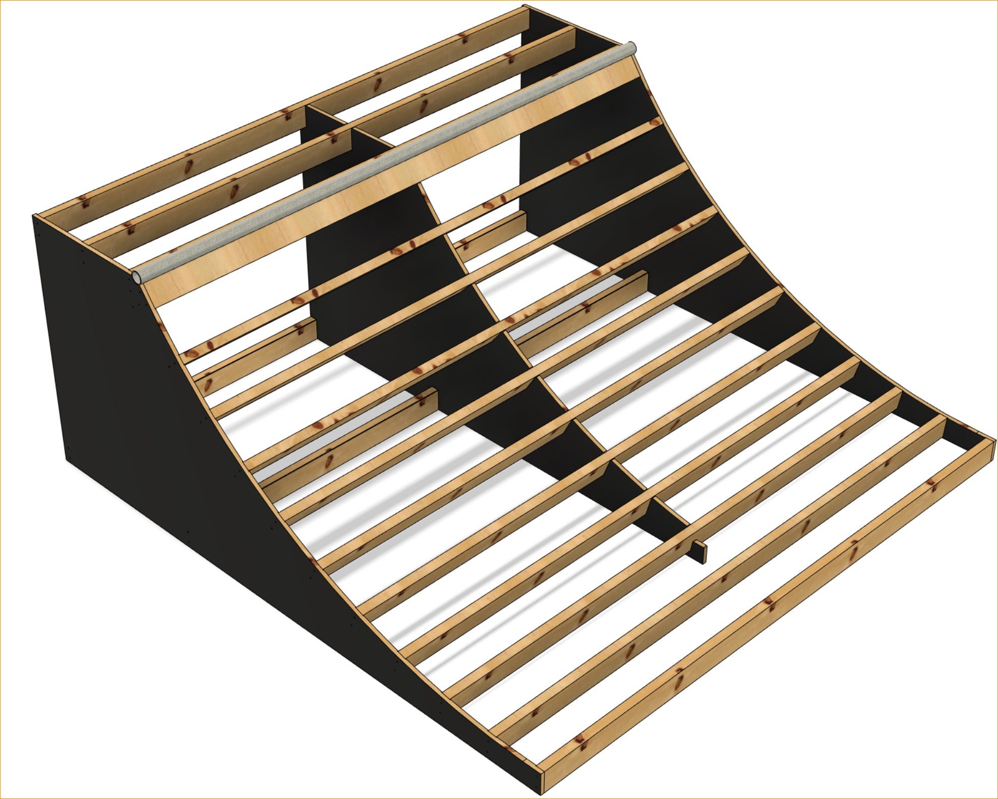 Customised CAD Design Files for Skateramp/half-pipe/quarterpipe ...