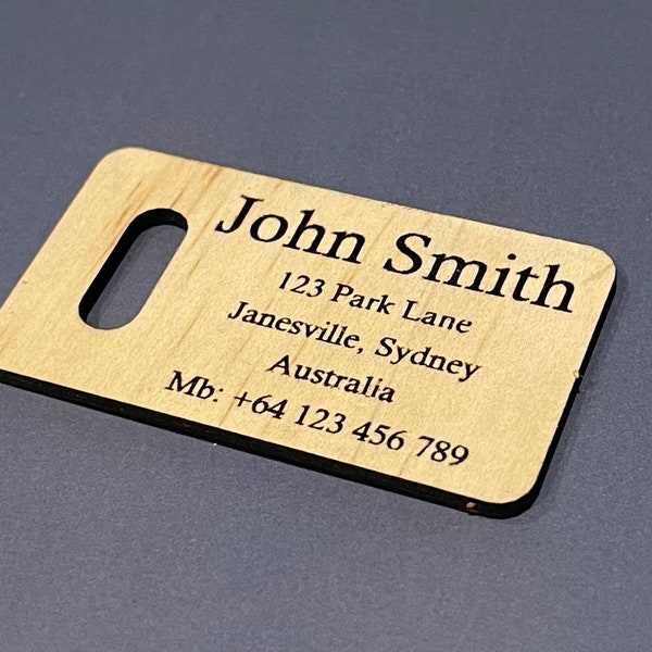 Hotel Luggage Labels - Etsy