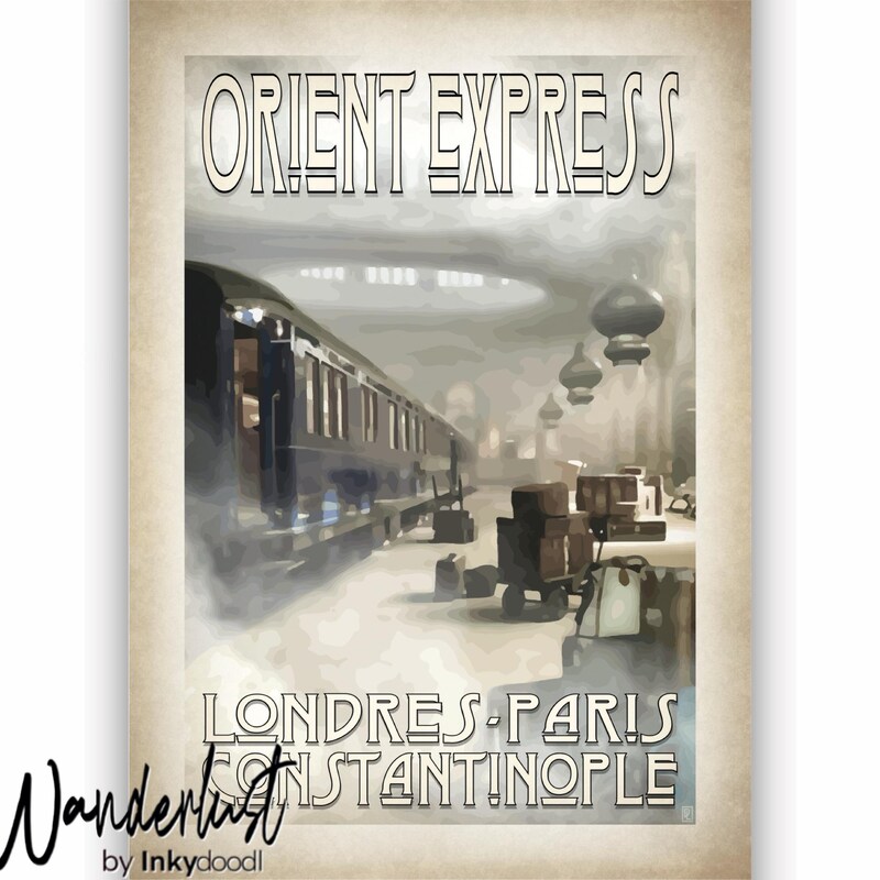 Orient Express Party - Etsy