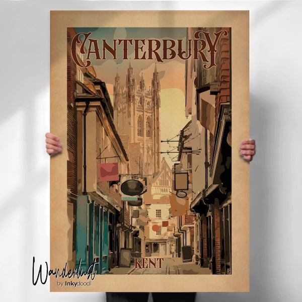 Kent Poster - Etsy UK