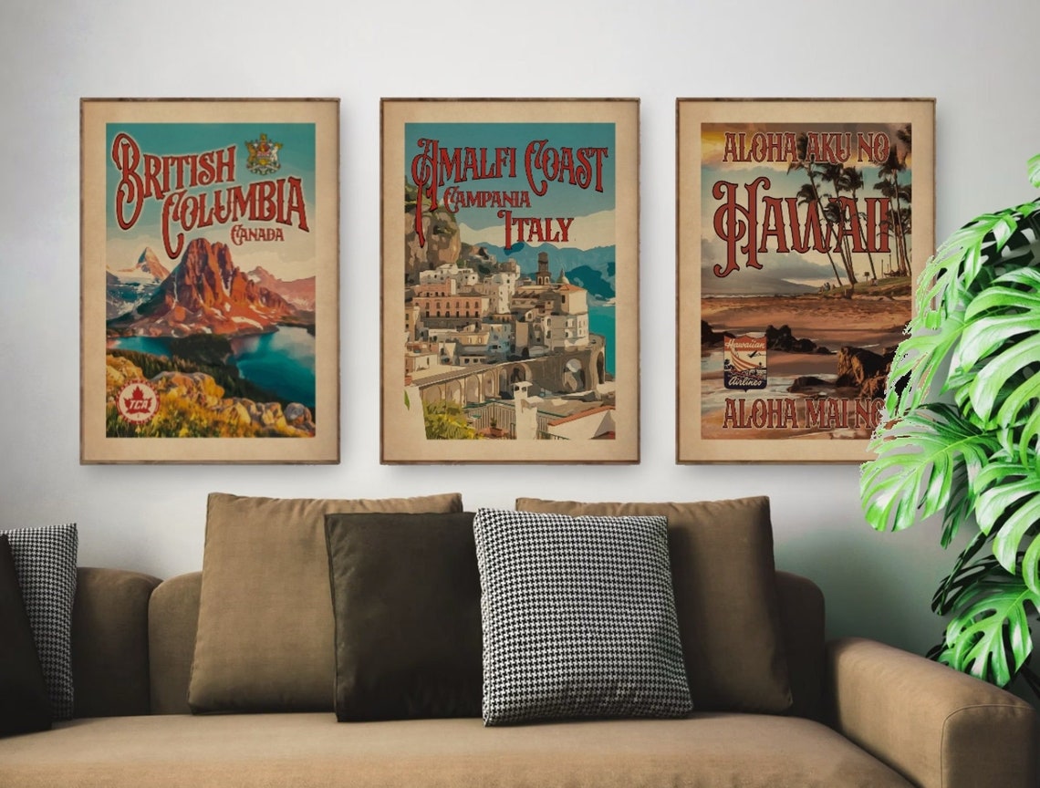 Titanic Print , Titanic Vintage Style Poster , Titanic Wall Art , Retro ...