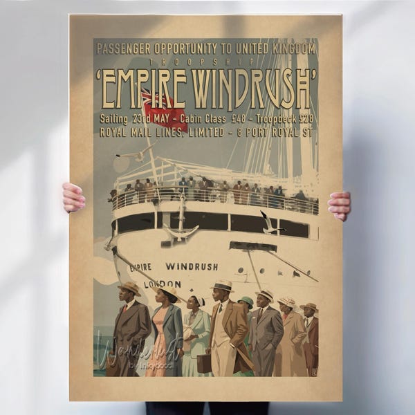 Windrush Poster - Etsy UK
