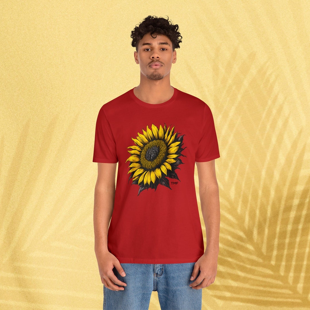 Sunflower Shirt, Sunflower Gift, Sunflower Tshirt, Sunflower Gifts ...