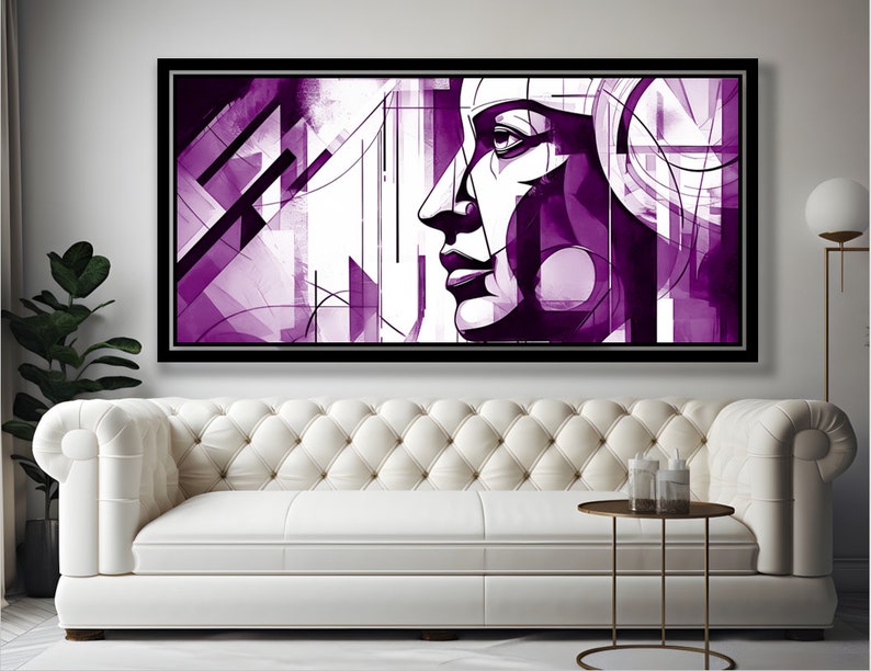 Abstract Male Art Image, Male Art Image, Wall Décor Art, Work of Art ...