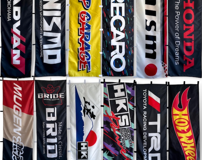 Nobori Flags JDM - Japanese Banners Home Decor, Cars, Events, Garage ...