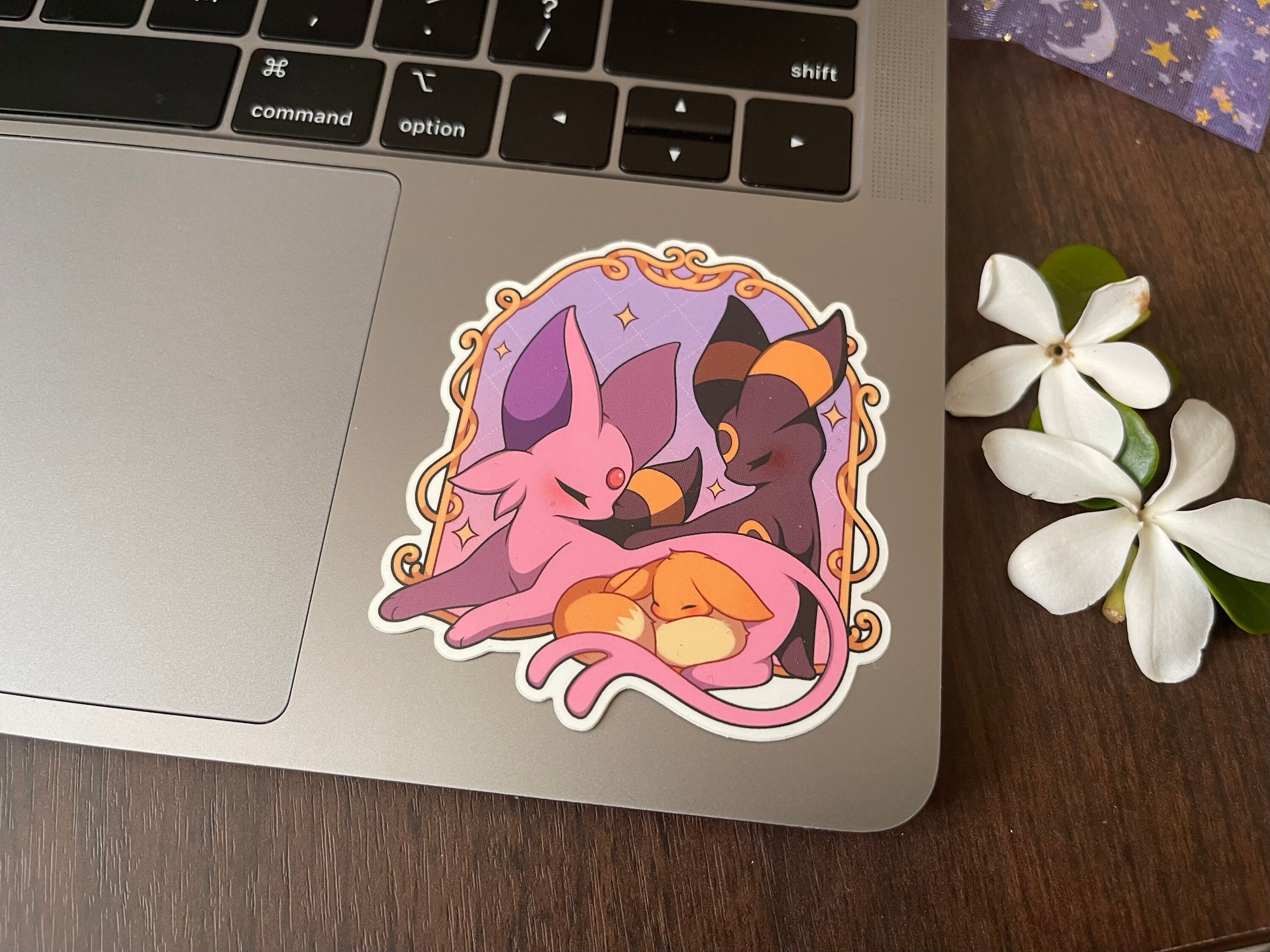 Value Pack All 4 Original Umbreon and Espeon Stickers - Etsy