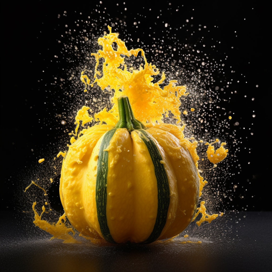 Food Photography Digital Download Summer Squash Wall Art Close-up ...