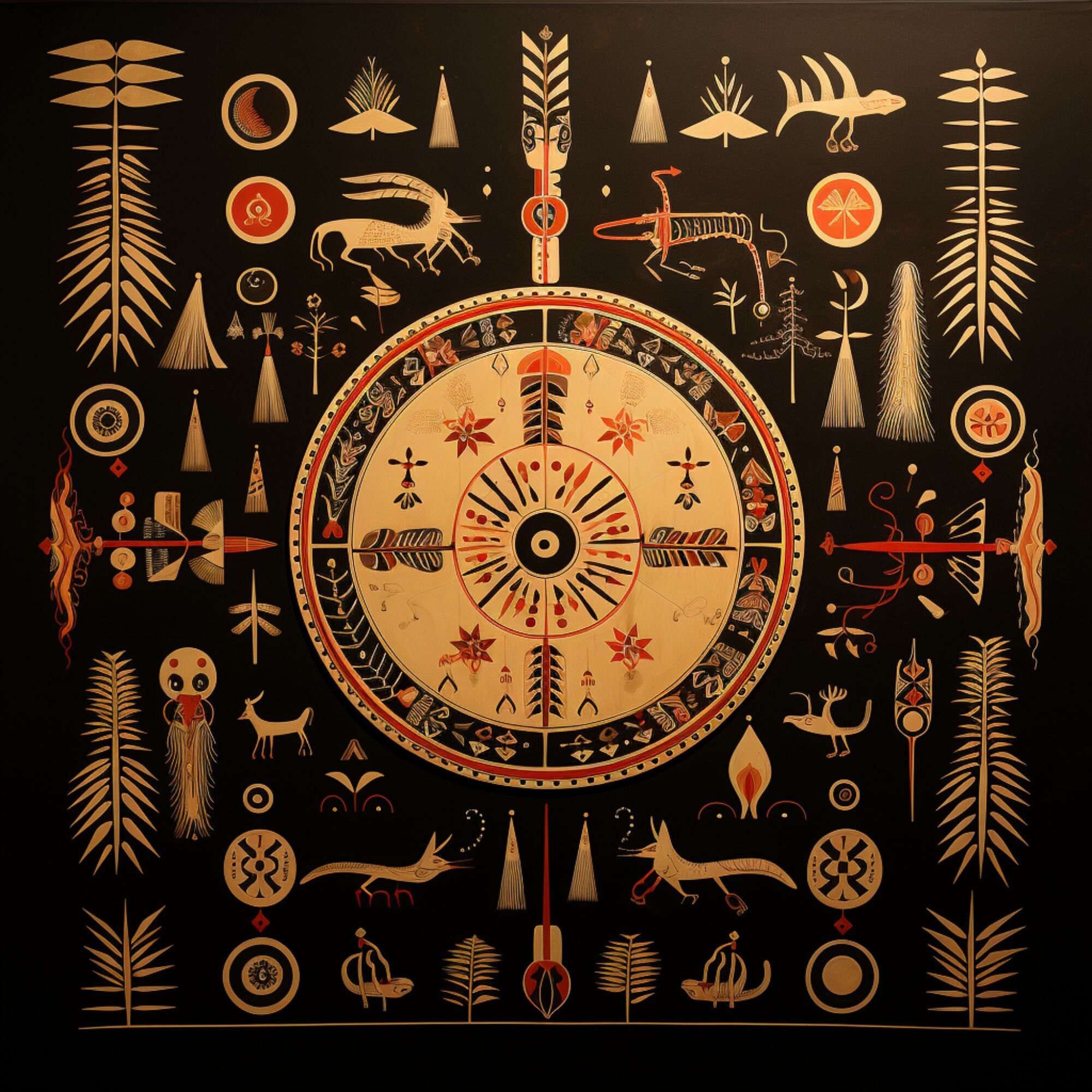 Native American Symbols Digital Download Graphic Art - Etsy