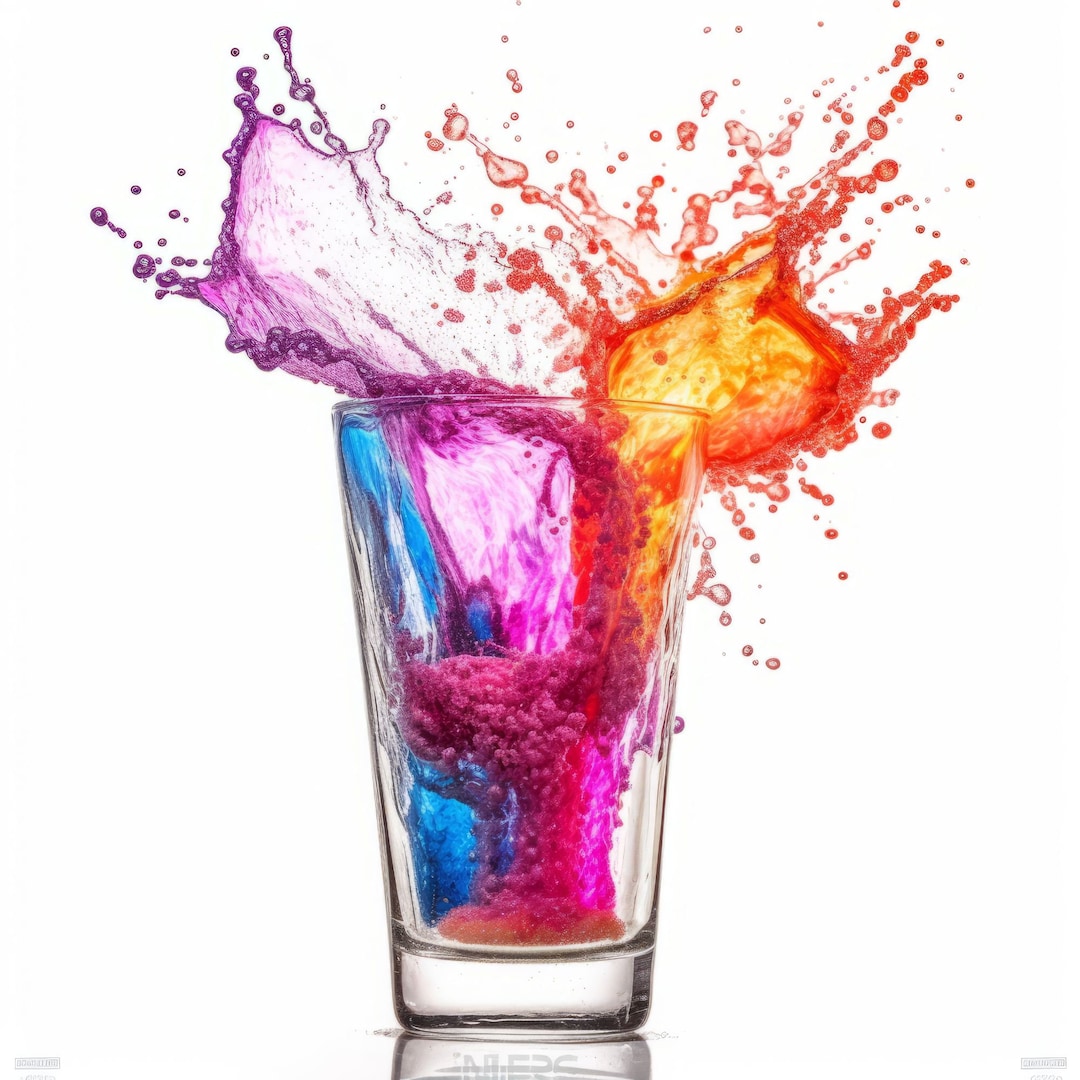 Cocktail Poster, Kool-aid, Digital Download, Bar Art, Rich Color ...