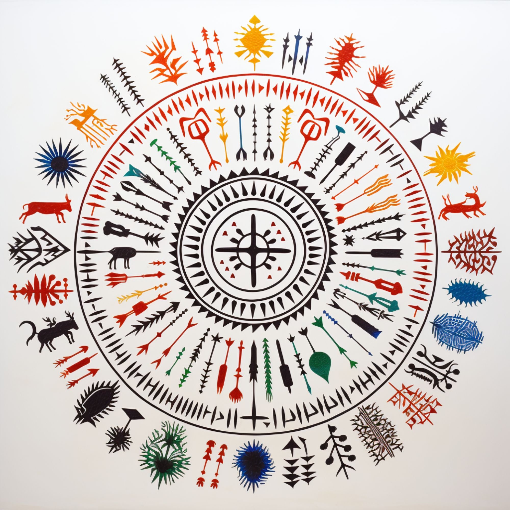 Native American Symbols Digital Download Graphic Art - Etsy