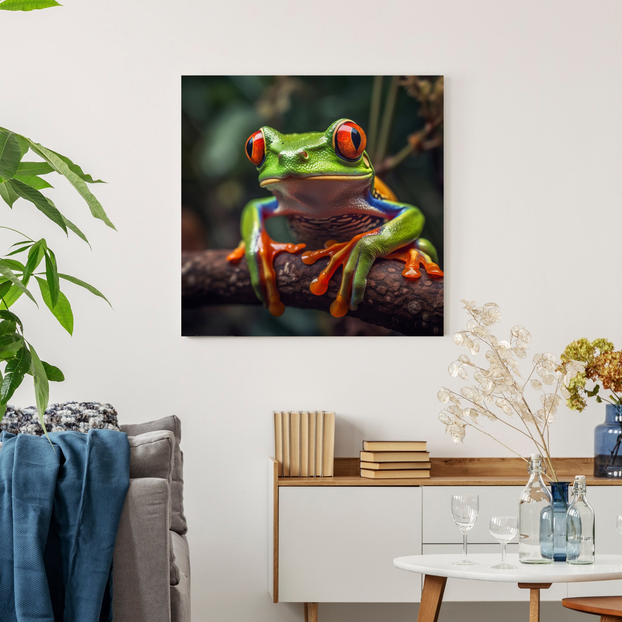 Tree Frog Photograph Close-up Digital Download, Nature Photography ...