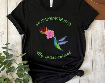 Block Print Humming Bird Shirt, Hummingbird Shirt, Linocut Birds T ...