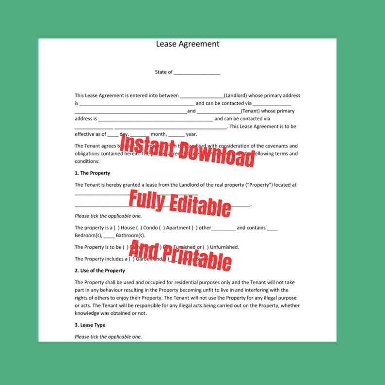 Short Term Rental Agreement, Vacation Rental, Temporary Stay, Holiday ...