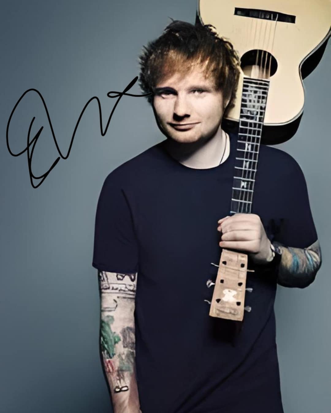 ED SHEERAN Signed 8x10 Autographed Photo Reprint - Etsy