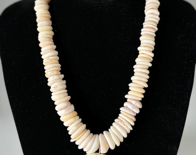 Authentic Hawaii Puka Necklace With Big Puka Shell. - Etsy