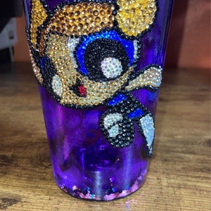 Bedazzled Powerpuff Bubbles Tumbler - Etsy