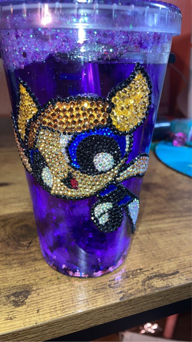 Bedazzled Powerpuff Bubbles Tumbler Personalized With Name of Your ...