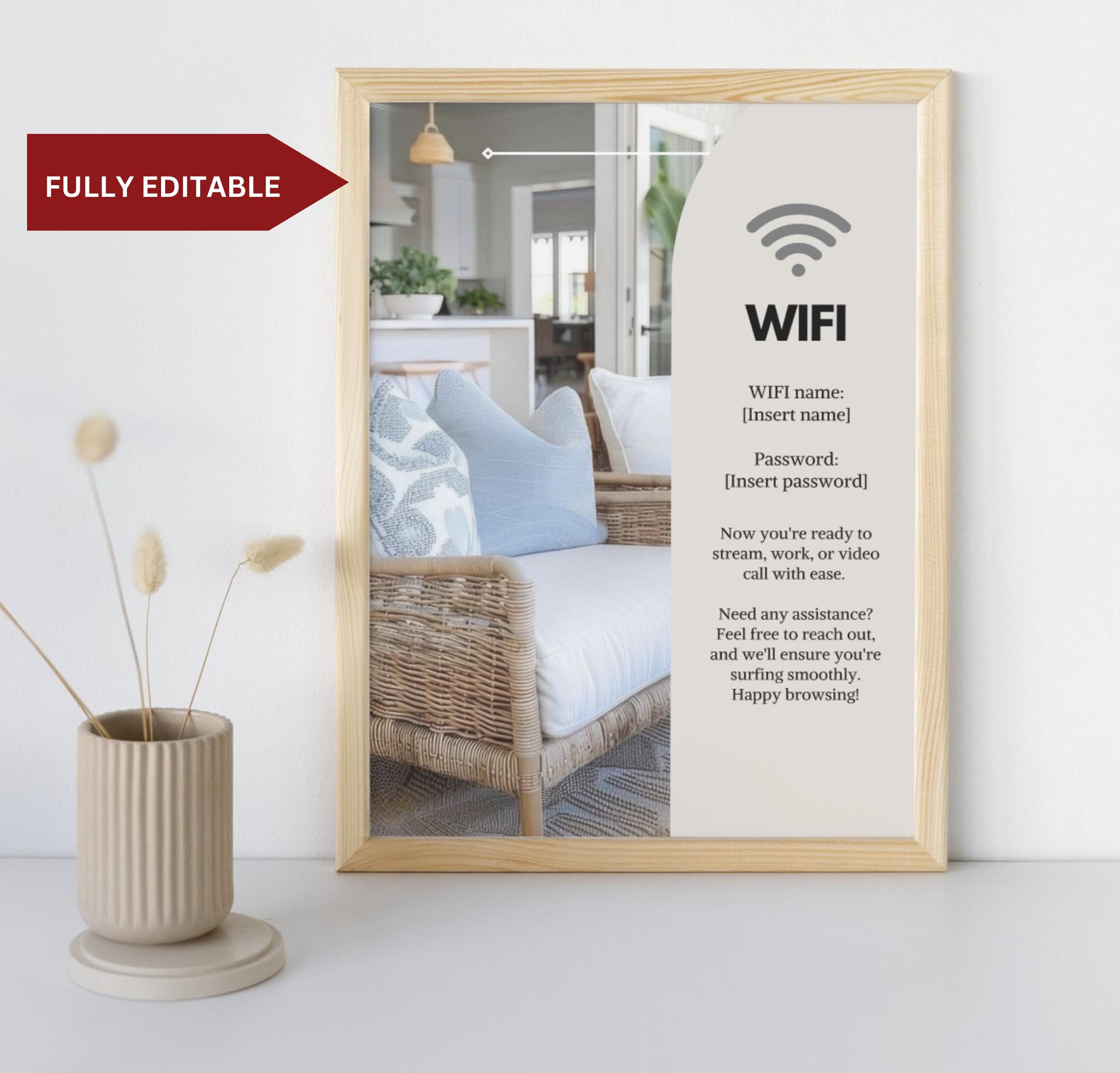 Airbnb Welcome Book Guide Template, 52-page Editable Guest Information ...