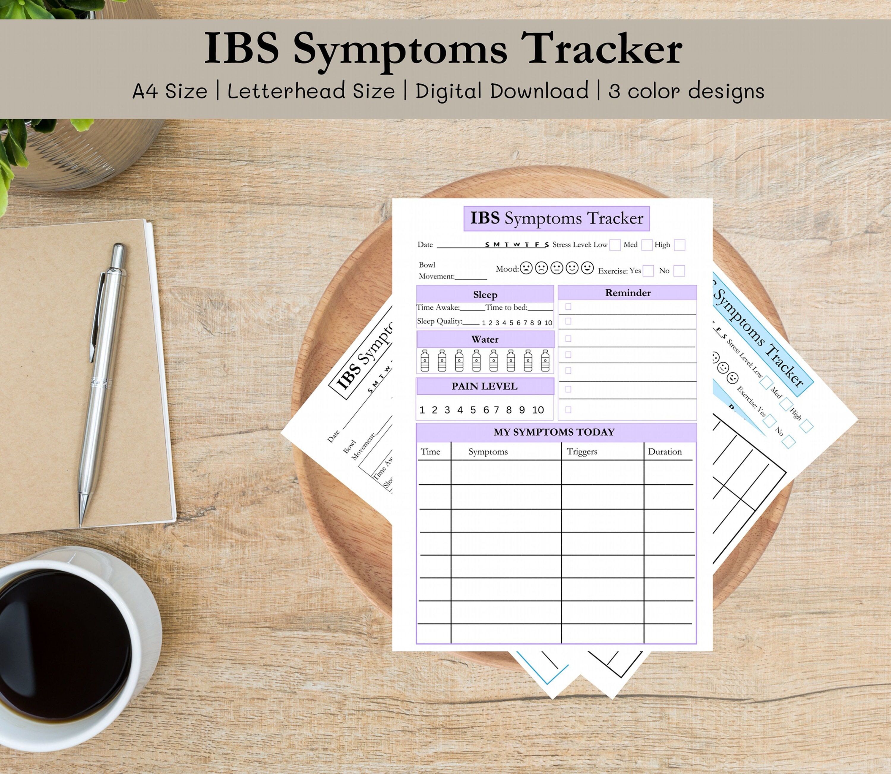 Fodmaps Guide, IBS Food List, IBS Inflammation, Symptoms Tracker, IBS ...