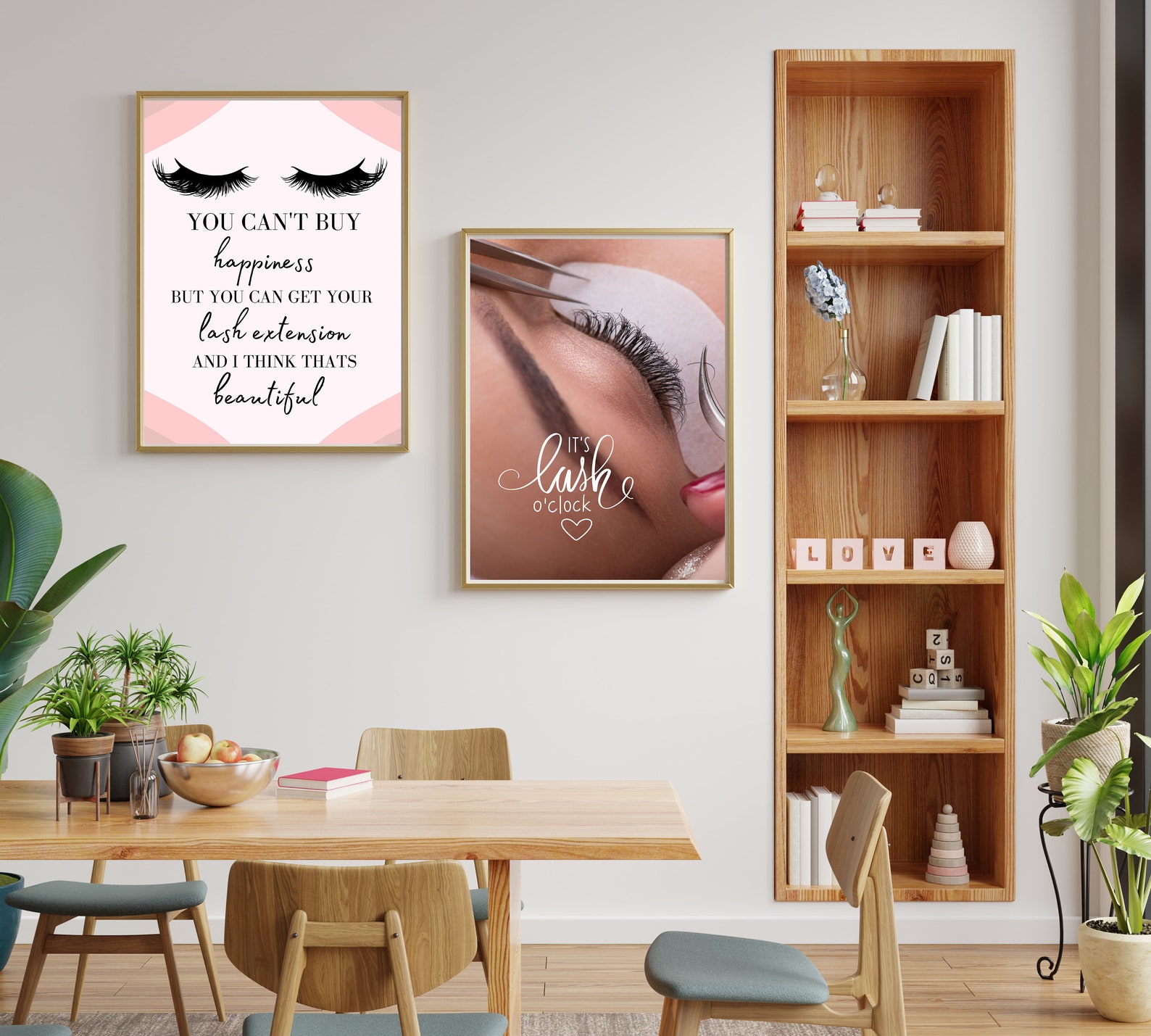 Eye Lash Wall Art Poster | Inspirational Quotes | Decor for Lash Room ...