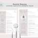 Dental Resume Template Editable Cover Letter Reference List General ...