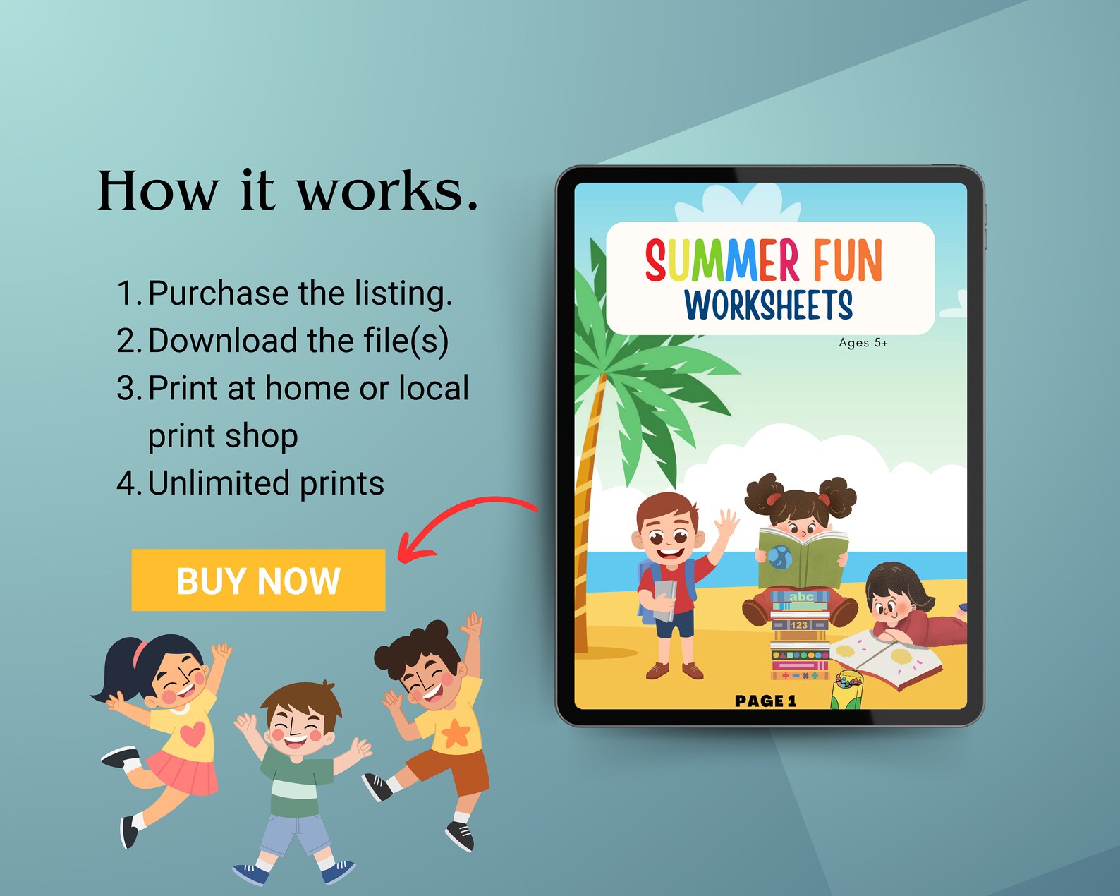 Kindergarten + Preschool: Summer Review | Worksheets | Printable ...
