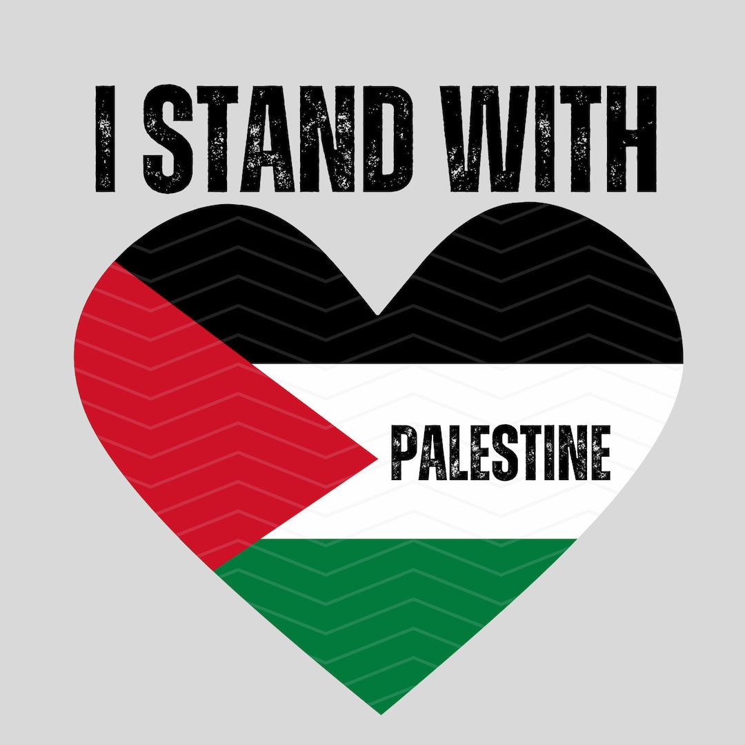 Stand With Palestine SVG | PNG | Svg File for Digital Download ...