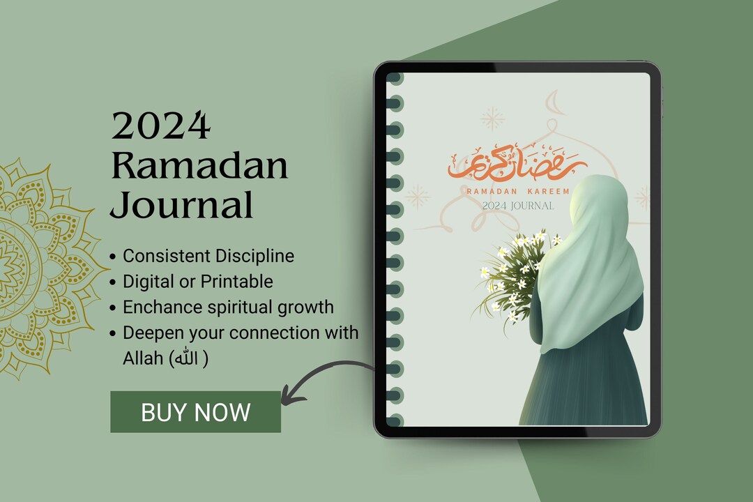 2024 Ramadan Journal | Quran Journaling | Islamic Digital Journal - Etsy