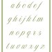 Cursive Alphabet Poster | Minimalist Vintage-inspired | Kids Learning ...