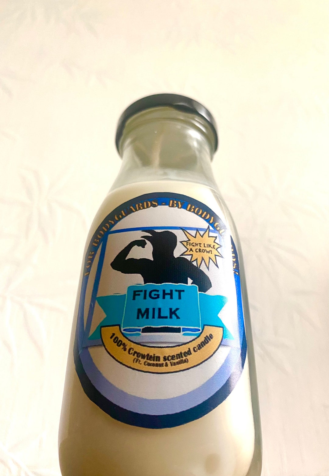 FIGHT MILK CANDLE - Etsy